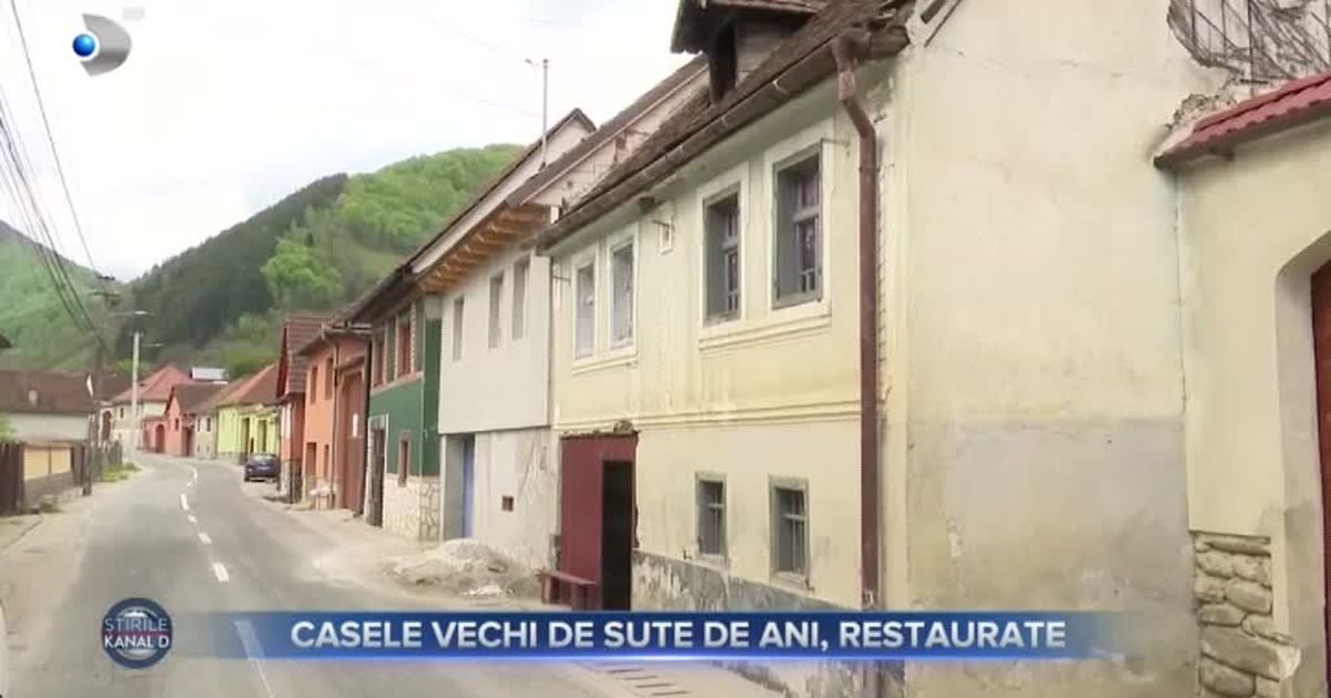 Casele vechi de sute de ani, restaurate - Stirile Kanal D