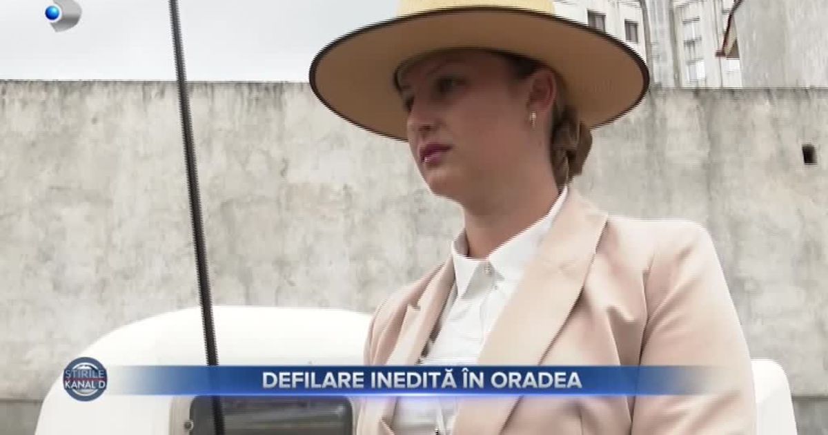 Defilare inedită la Oradea - Stirile Kanal D