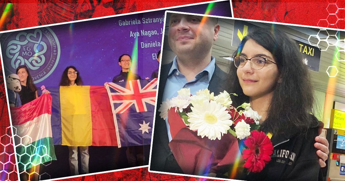 EXCLUSIV: Eleva care a obținut medalia de aur la Olimpiada Europeană de ...