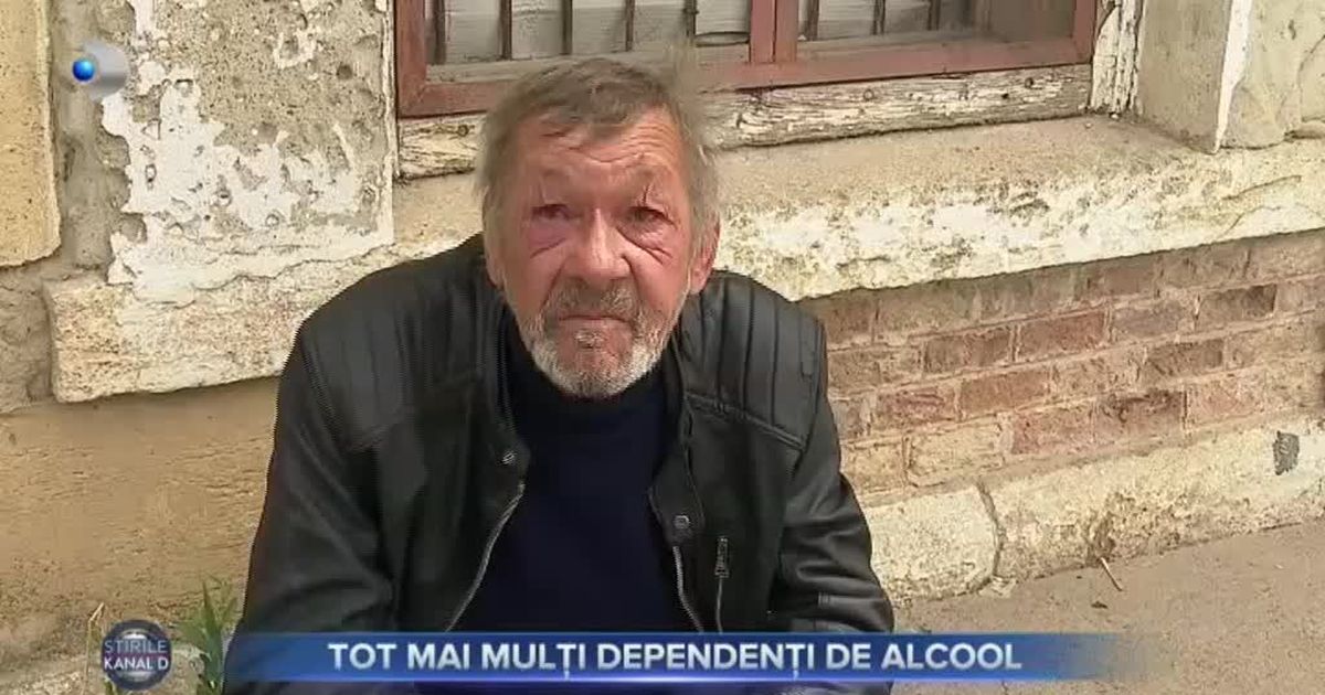 Tot mai mulți dependenți de alcool - Stirile Kanal D