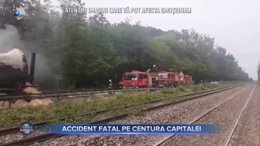 Accident fatal pe centura Capitalei - Stirile Kanal D