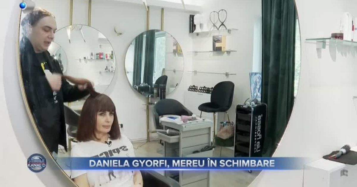 Daniela Gyorfi, mereu în schimbare - Stirile Kanal D