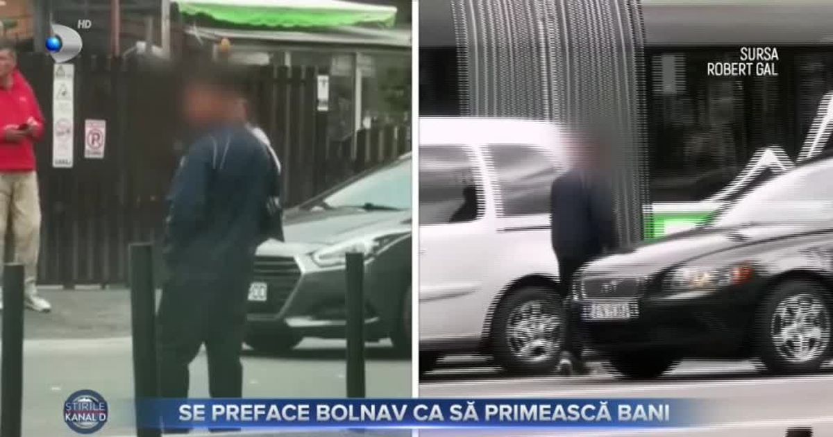 Se preface bolnav ca să primească bani - Stirile Kanal D