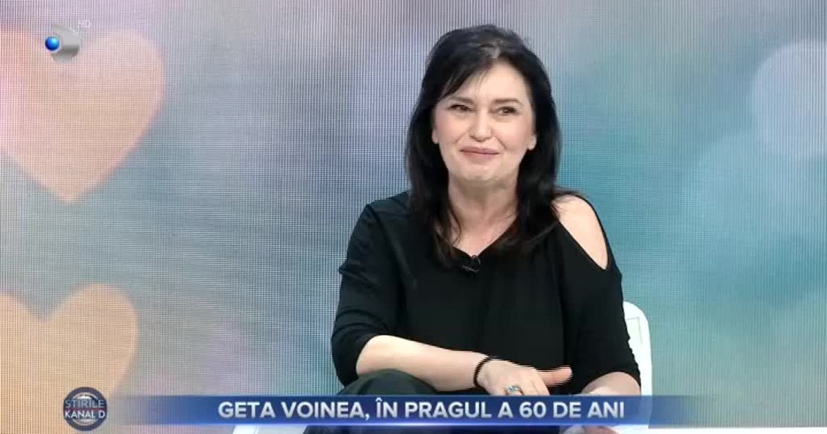 Geta Voinea, în pragul a 60 de ani - Stirile Kanal D