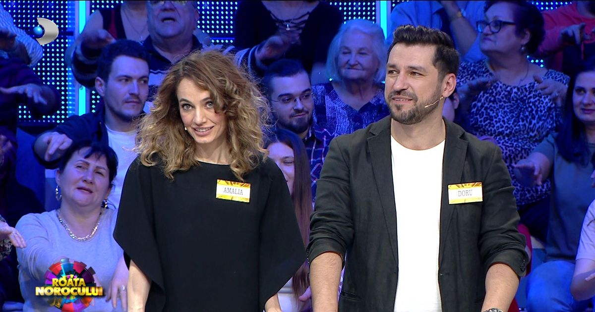 Doru Todoruț și Amalia au învârtit “Roata Norocului” pentru a face ...