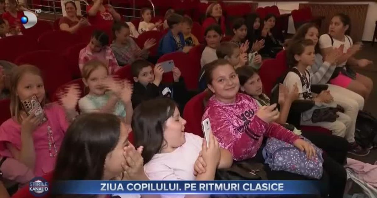 Ziua Copilului, pe ritmuri clasice - Stirile Kanal D
