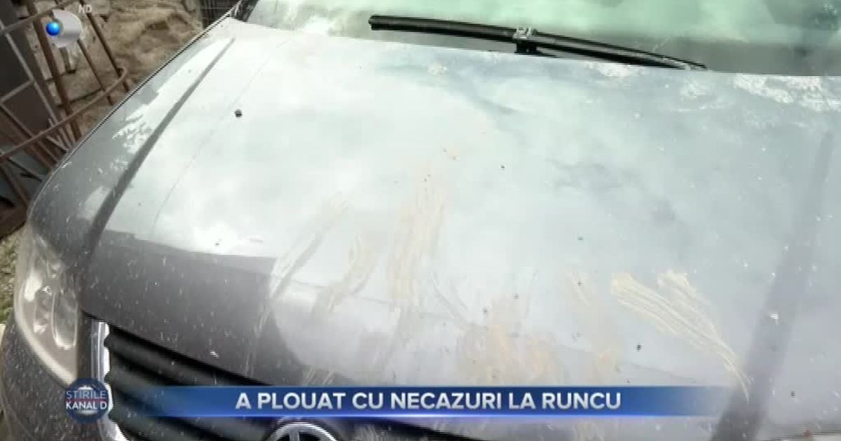 A plouat cu necazuri la Runcu - Stirile Kanal D