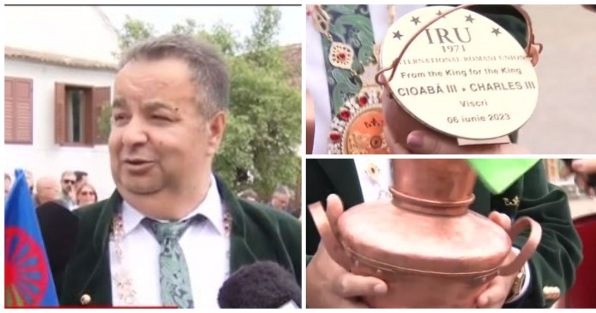 Regele Cioabă, cadou pentru Regele Charles al III-lea: "De la rege ...