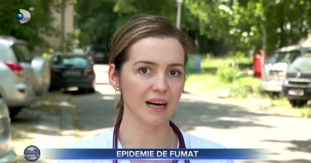 Epidemie de fumat - Stirile Kanal D