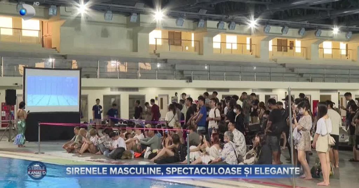 Sirenele masculine, spectaculoase si elegante - Stirile Kanal D