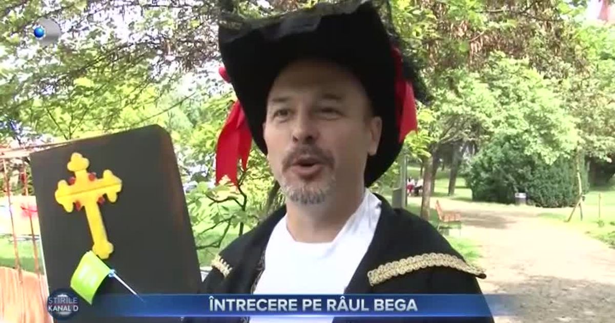 Intrecere pe raul Bega - Stirile Kanal D