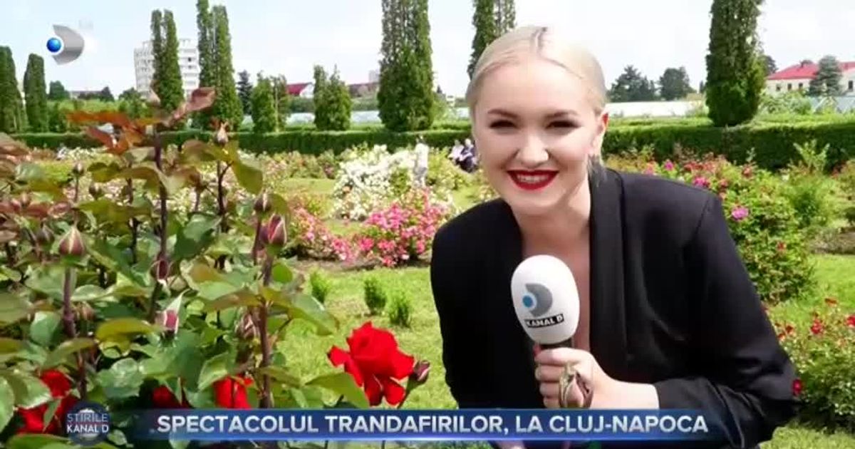Spectacolul trandafirilor, la Cluj-Napoca - Stirile Kanal D