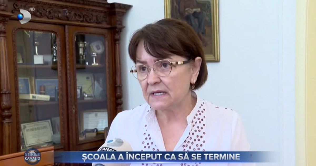 Școala a început ca să se termine - Stirile Kanal D