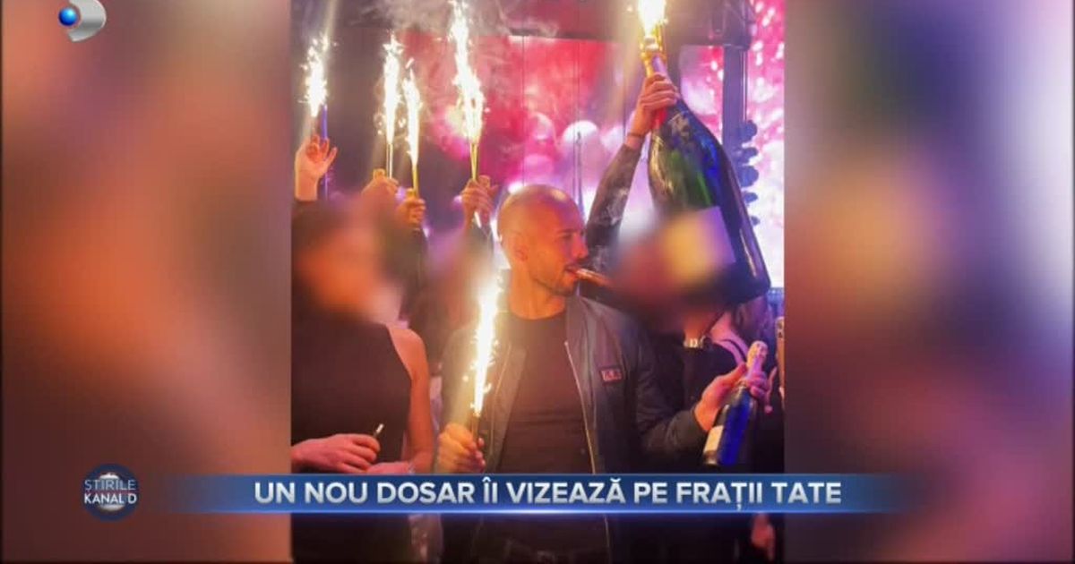 Un dosar îi vizează pe frații Tate - Stirile Kanal D