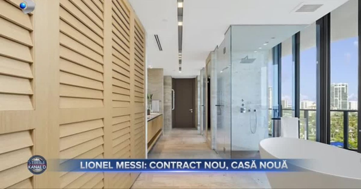 Lionel Messi- contract nou, casă nouă - Stirile Kanal D