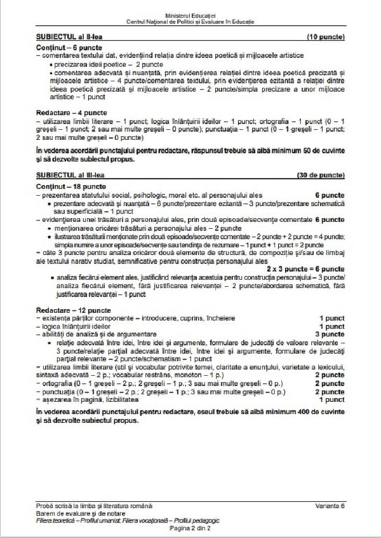 Subiecte.edu.ro 2023 Română - BAC 2023. Subiectele pentru candidații de ...