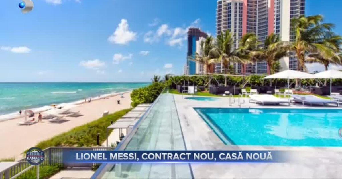 Lionel Messi, contract nou, casă nouă - Stirile Kanal D