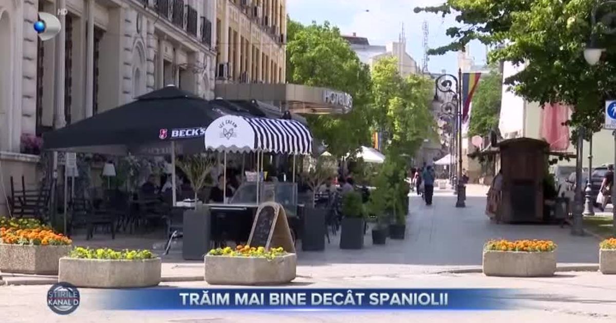 Trăim mai bine decât spaniolii - Stirile Kanal D
