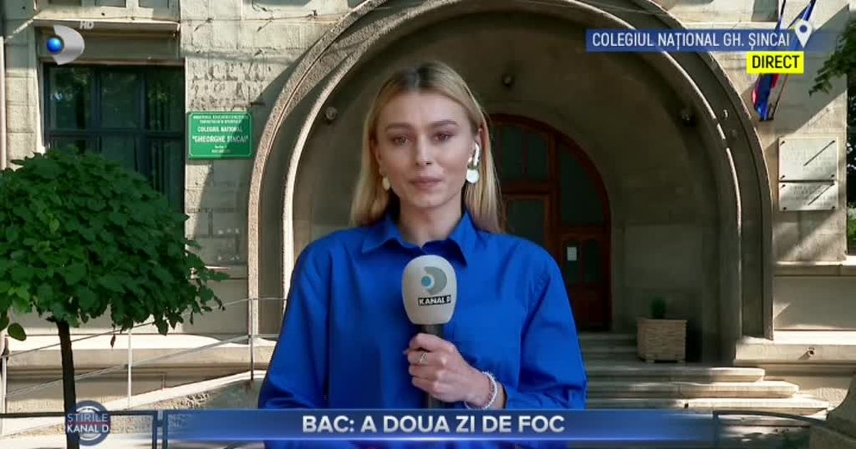 BAC- a doua zi de foc - Stirile Kanal D