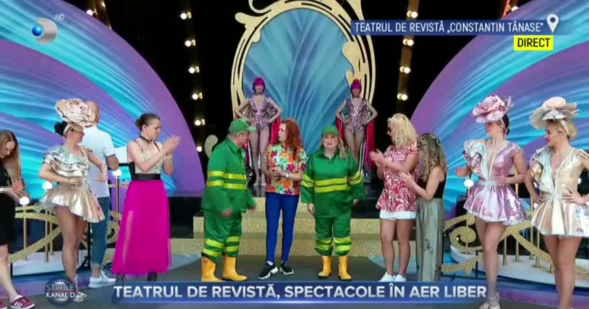 Teatrul de revistă, spectacole în aer liber - Stirile Kanal D