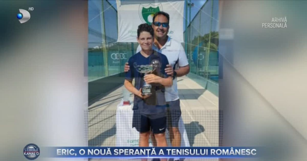 VIDEO - Eric, o nouă speranță a tenisului românesc - Stirile Kanal D