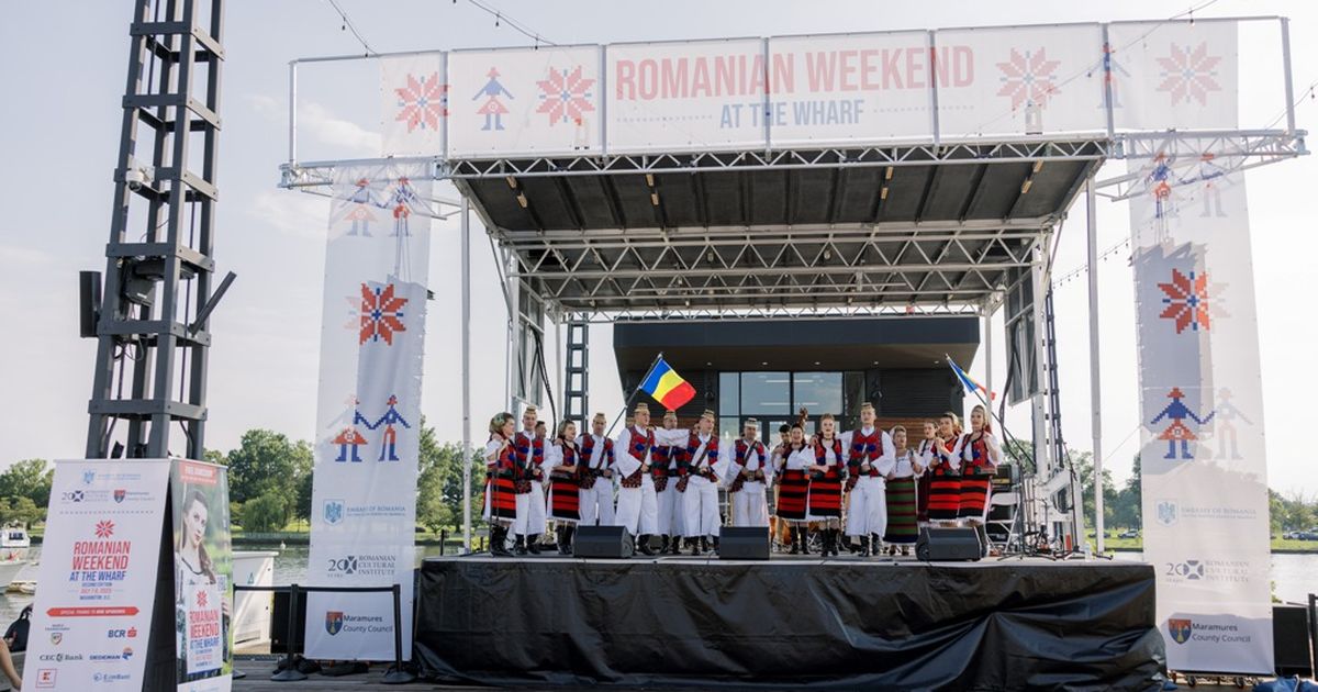 Festival cu specific românesc în SUA. "Romanian Weekend at The Wharf" a ...