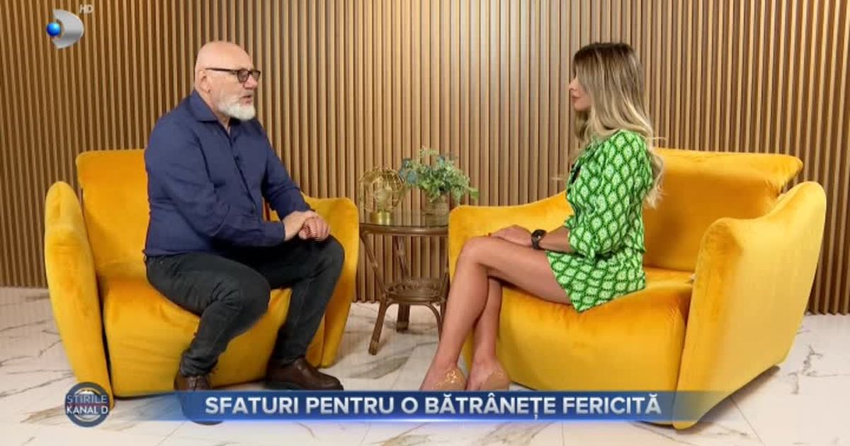 Sfaturi pentru o bătrânețe fericită - Stirile Kanal D