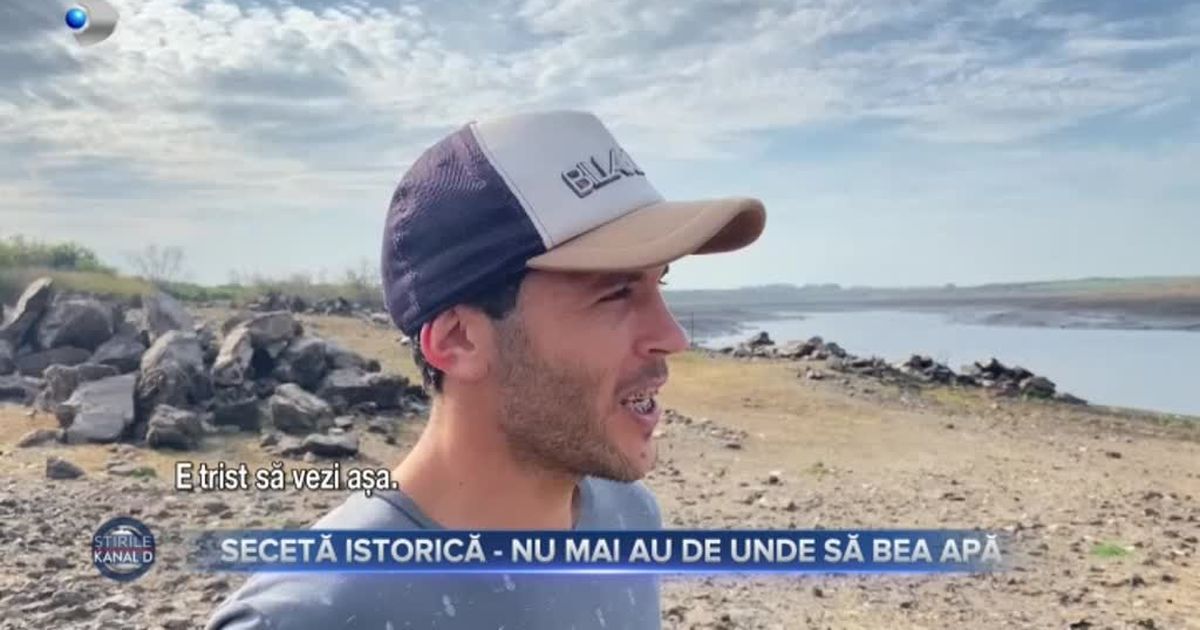 Secetă istorică. Nu mai au de unde să bea apă - Stirile Kanal D