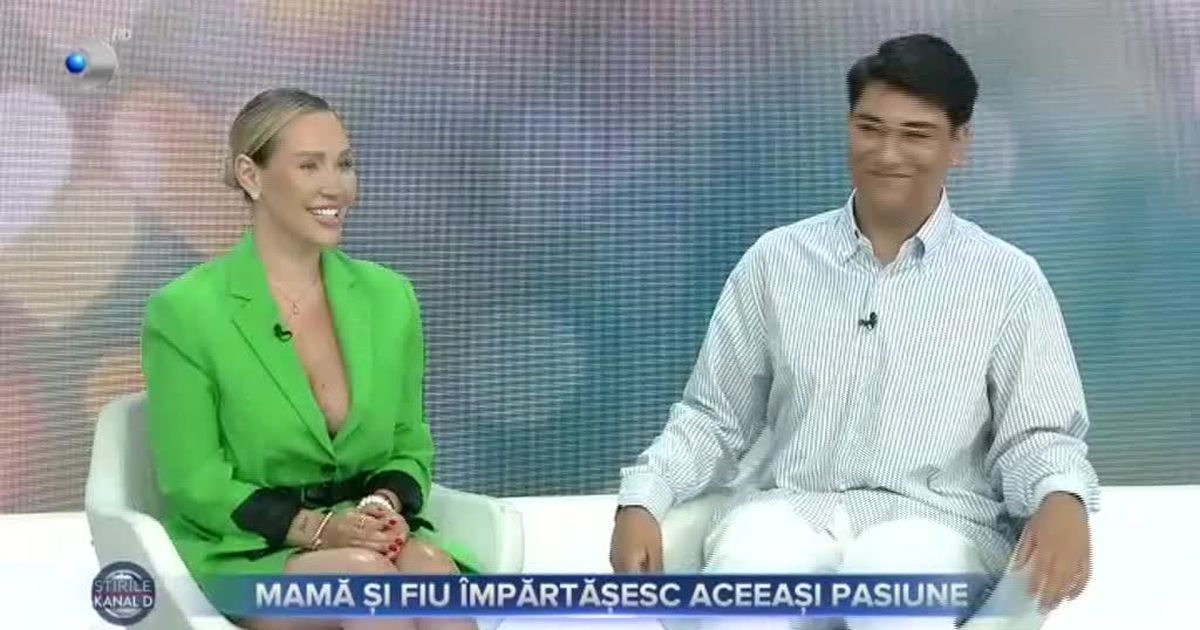 VIDEO - Raluca Podea, relație specială cu fiul ei - Stirile Kanal D