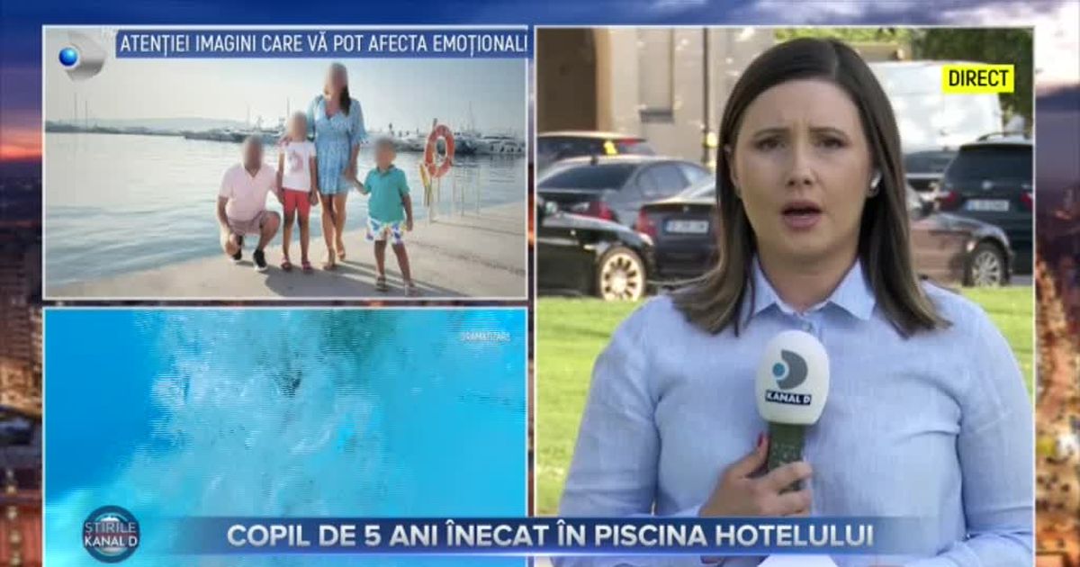 Copil de 5 ani înecat în piscina hotelului - Stirile Kanal D