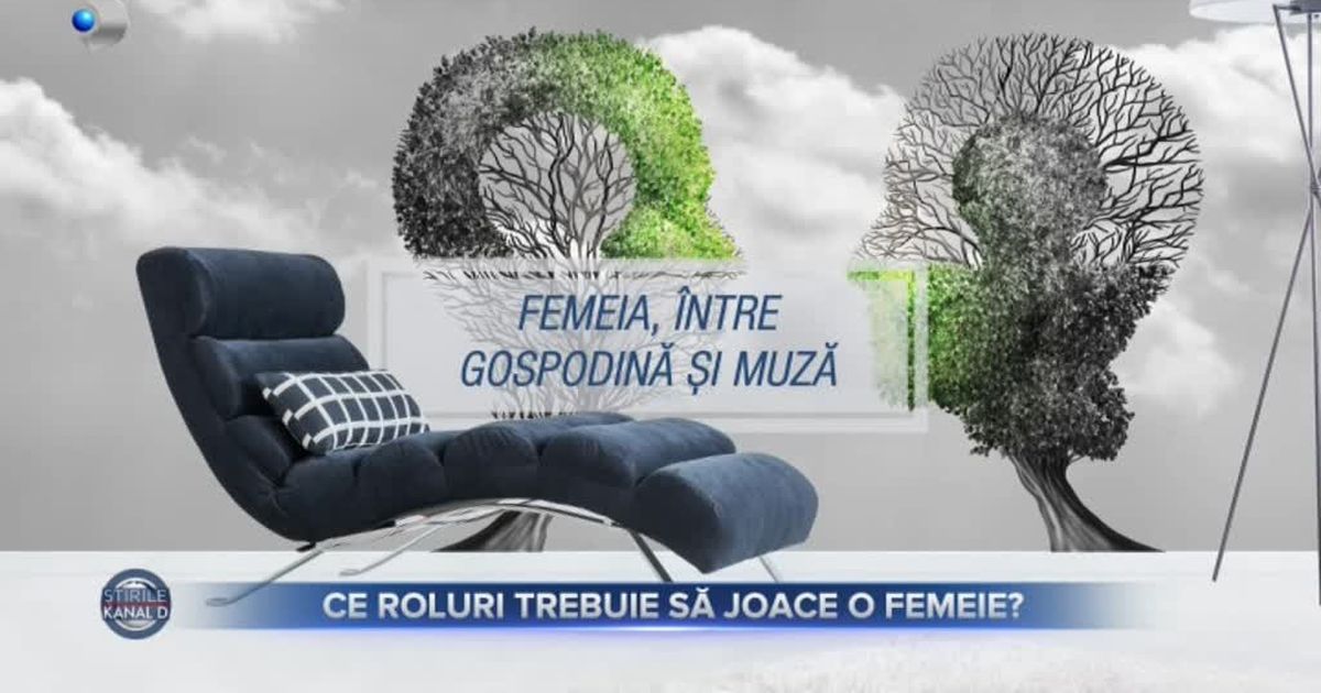 VIDEO - Ce roluri trebuie să joace o femeie - Stirile Kanal D