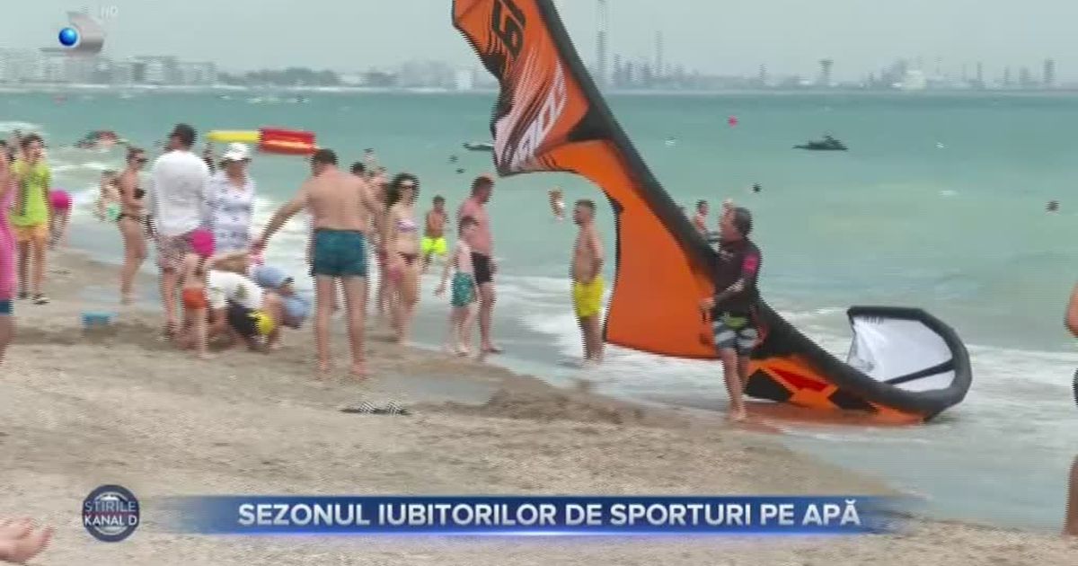 SEZONUL IUBITORILOR DE SPORTURI PE APĂ - Stirile Kanal D