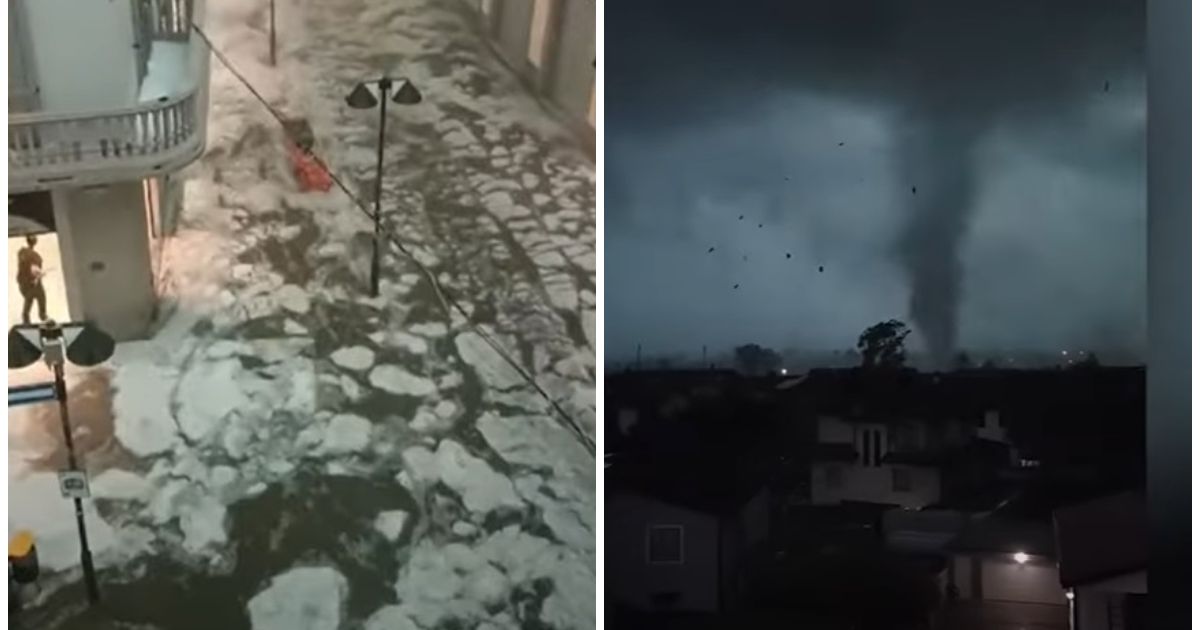 VIDEO. Râuri de gheață pe străzile unui oraș din Italia. "A fost și o ...