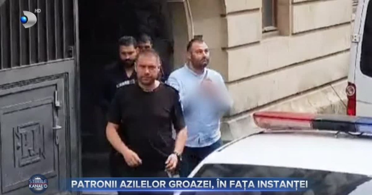 Patronii azilelor groazei, în fața instanței - Stirile Kanal D