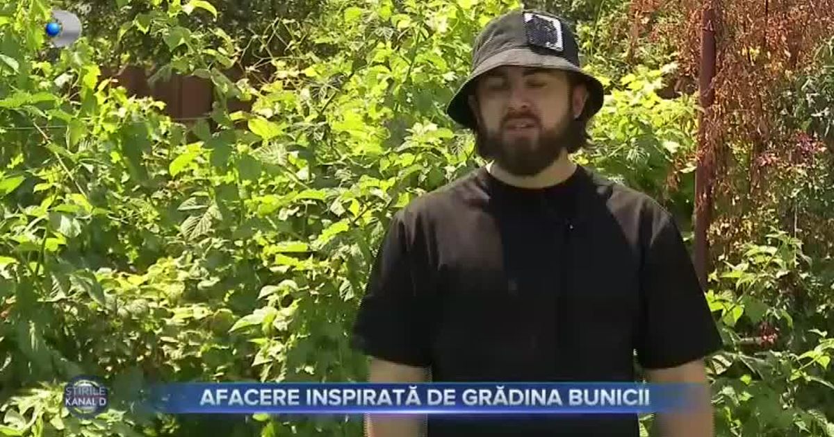 VIDEO- Afacere inspirată de grădina bunicii - Stirile Kanal D