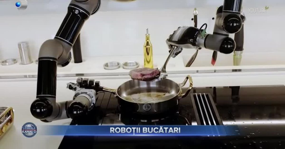 VIDEO - Pericol pentru chefi! O companie robotică a scos pe piață ...