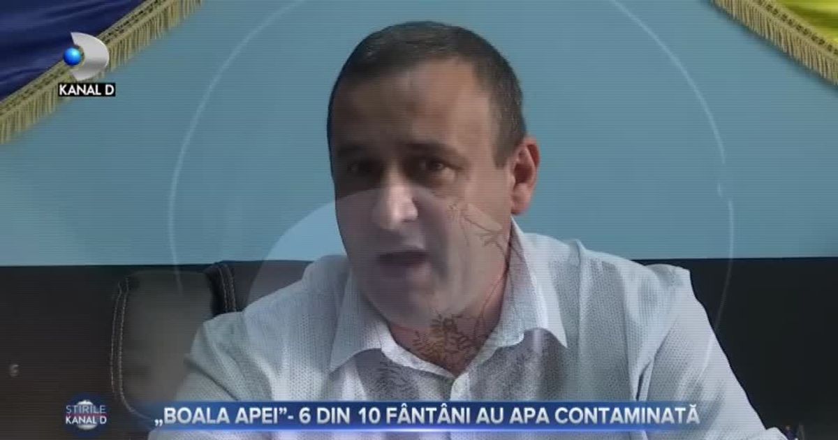 VIDEO- „Boala apei”. 6 din 10 fântâni au apă contaminată - Stirile Kanal D