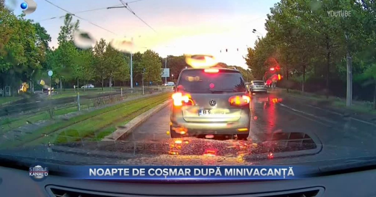 VIDEO- Noapte de coșmar după minivacanță. Bucureștenii, speriați ...