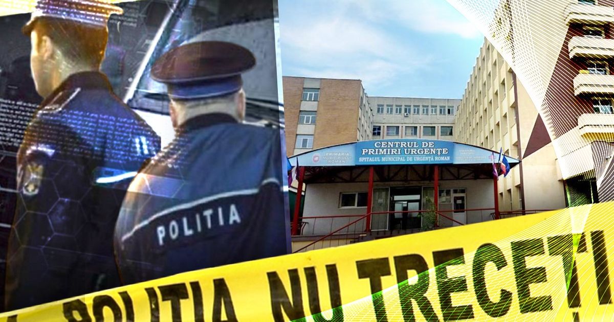 O persoană a decedat după ce a căzut de la etajul 1 al spitalului Roman ...
