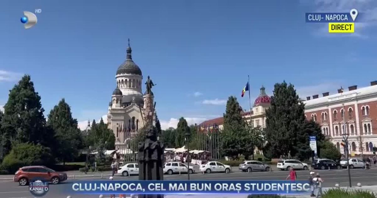 VIDEO - Cluj-Napoca a fost desemnat cel mai bun oraș studențesc din ...