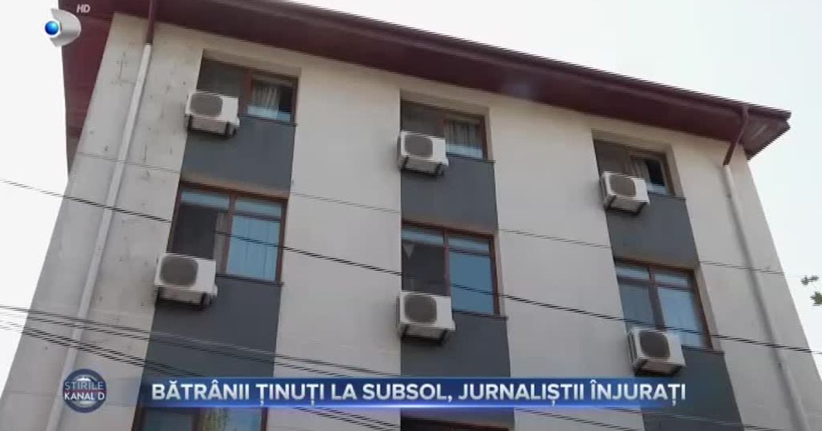 VIDEO- Bătrânii ținuți la subsol, jurnaliștii înjurați. Azilul groazei ...