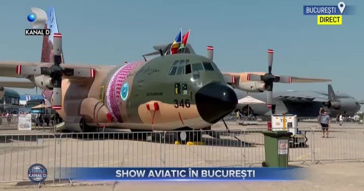 VIDEO - Cel mai așteptat show aviatic în București. Peste 100 de ...