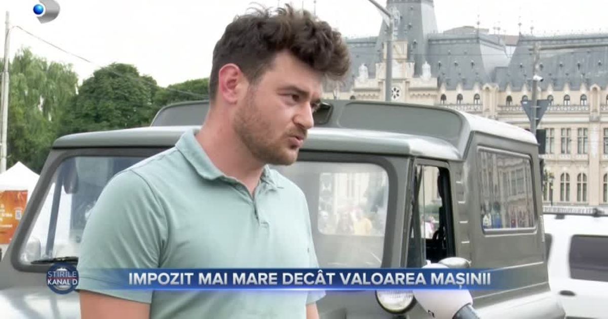 VIDEO - Impozit mai mare decât valoarea mașinii. Facilitățile fiscale ...