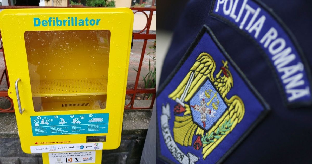 Defibrilator extern, furat dintr-o zonă din Brașov. IPJ Brașov a ...