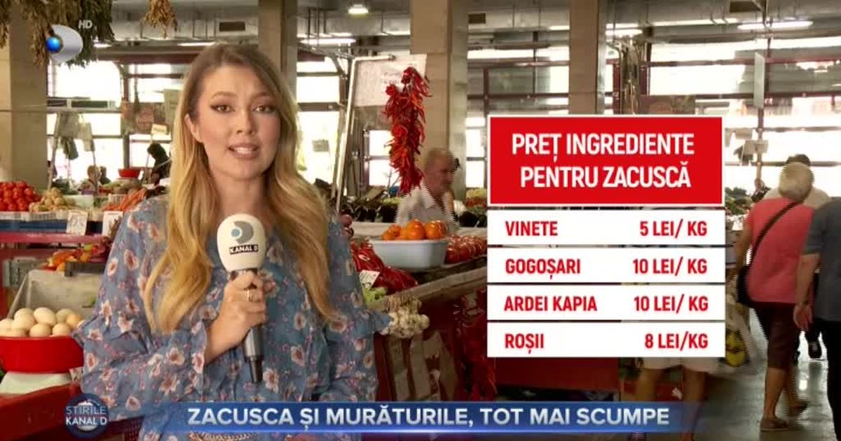 VIDEO - Zacusa și murăturile, tot mai scumpe. Gospodinele renunță la acest obicei din cauza ...