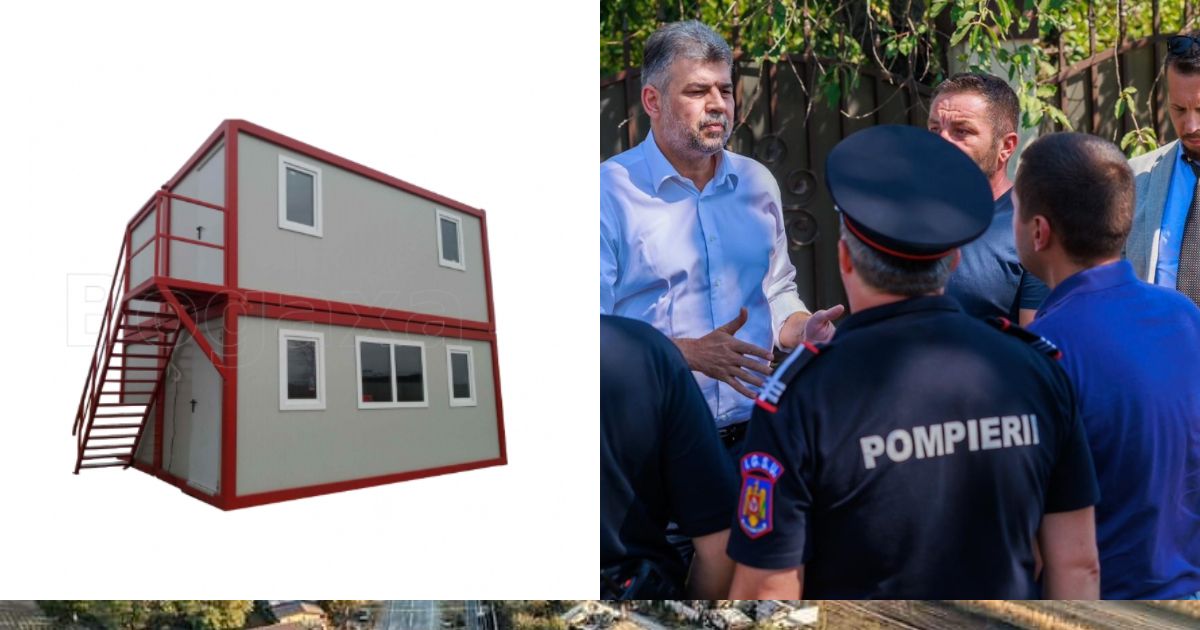 VIDEO- Containere modulare ca locuință pentru oamenii din Crevedia ...