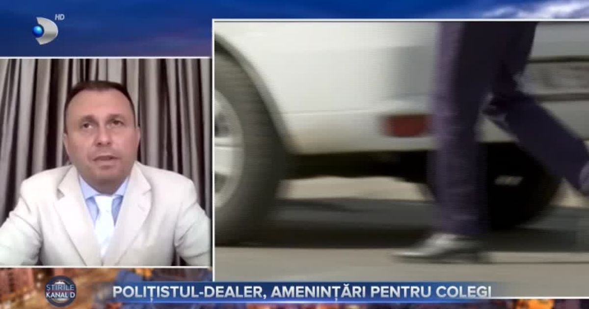 VIDEO- Polițistul-dealer, amenințări pentru colegi. Nu se știe dacă va ...