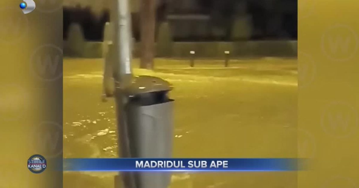 video-madrid-sub-ape-spania-ndur-cele-mai-puternice-inunda-ii