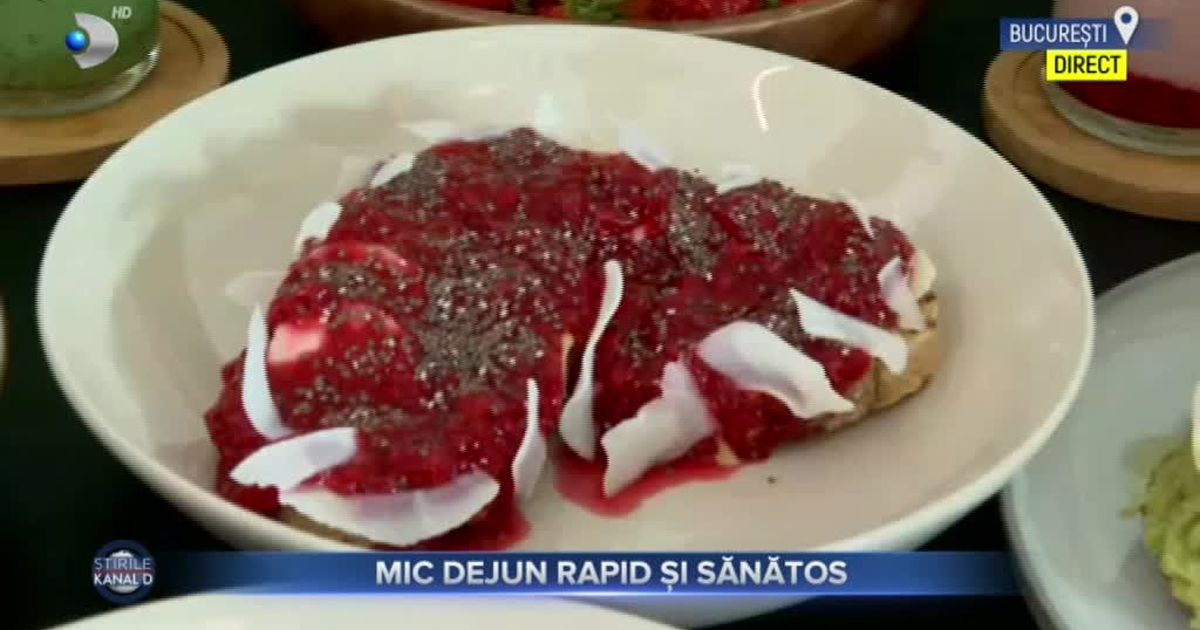 VIDEO - Idei pentru un mic dejun sănătos. Cereale cu fructe de pădure ...