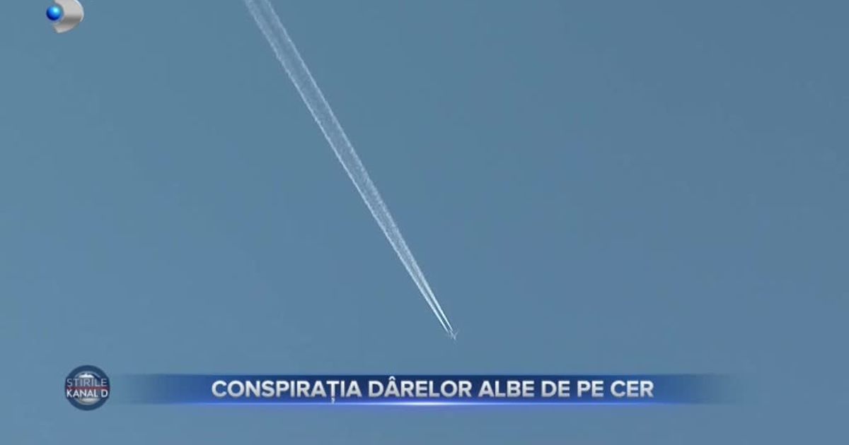 VIDEO- Conspirația dârelor albe de pe cer. Olivia Steer, nouă teorie ...